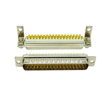 D Sub-miniature 37 Pin Soldered Machine Pin Good Quality Male Connector ...