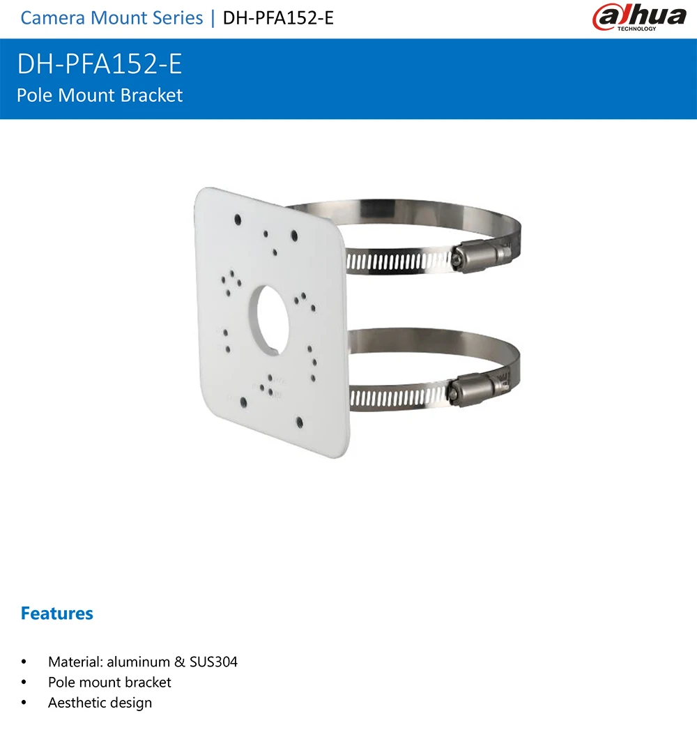 Cctv Camera Pole Mount Bracket Pfa152-e - Buy Pfa152-e,Pole Mount Bracket,Mount Bracket For ...