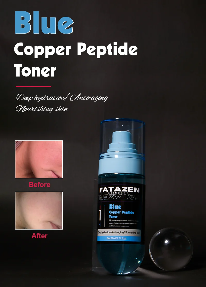Fatazen Deep Moisturizing Blue Copper Peptide Facial Toner Private ...