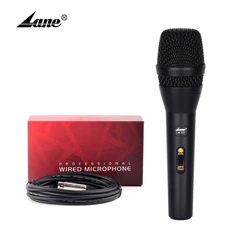 Lane Lm-701 Professional Handhadle Wired Dynamic Audio Vocal Microphone ...
