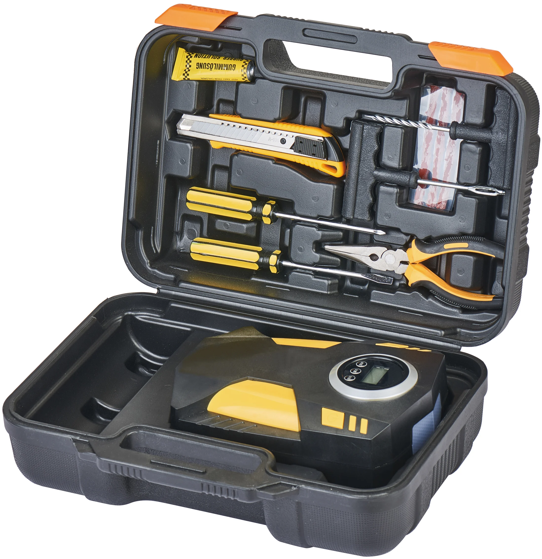 2025 New Design Mini Portable Wire 150psi Car Air Pump Automatic Tyre ...