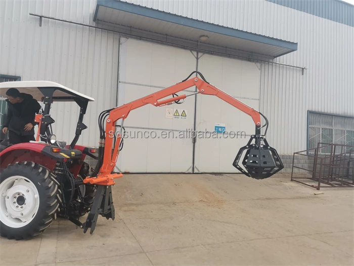 PTO Tractor FFB Grabber/samtra Palm Fruit Crane - 1 Year Warranty