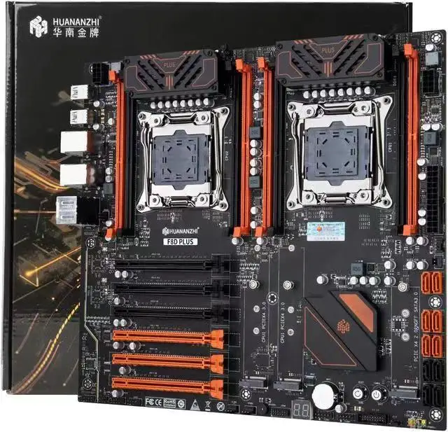 HUANANZHI X99-F8D PLUS Dual Channel Motherboard - AI Game Multi Open CPU E5