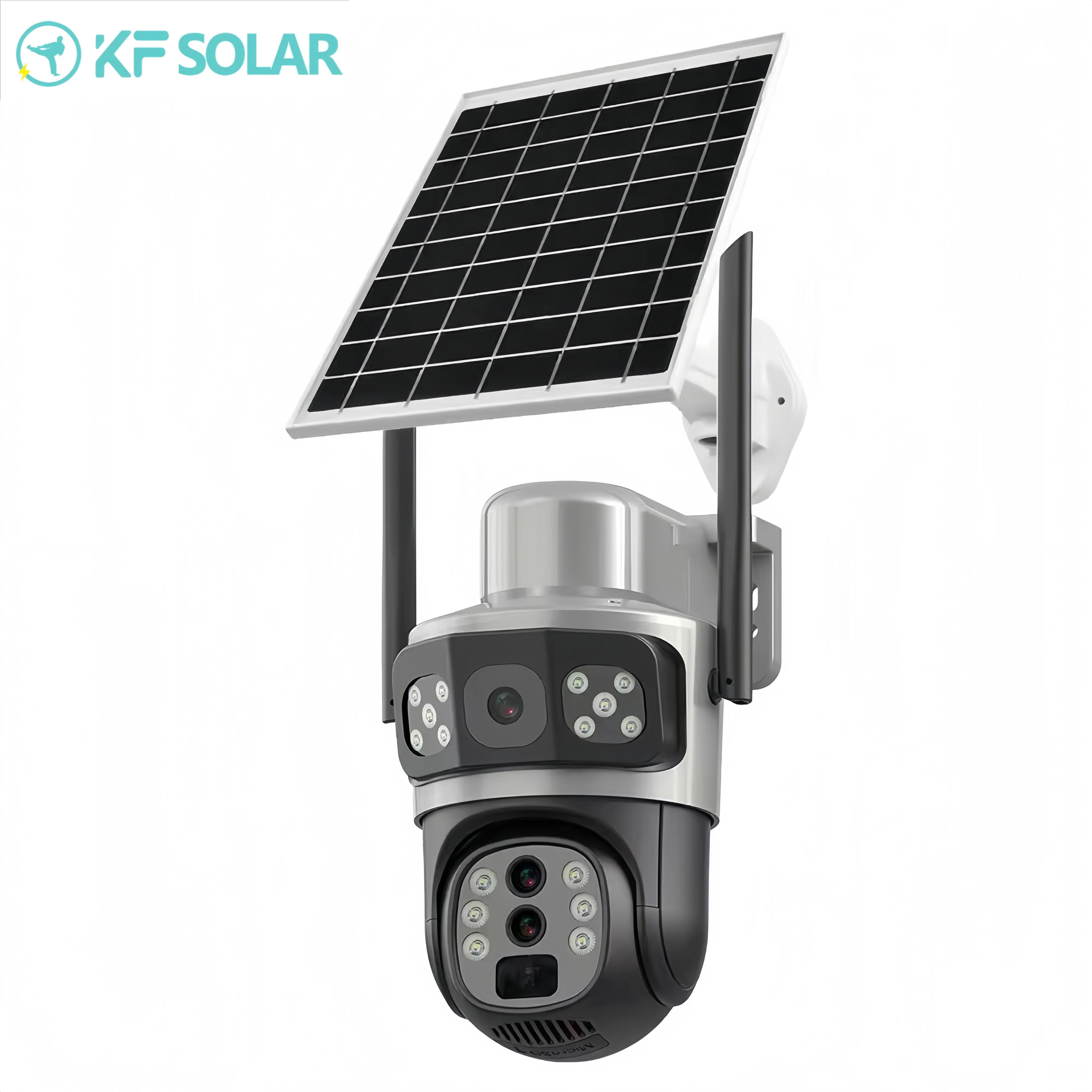 KF Eseecloud 4K Solar-Powered Network Camera Waterproof Rechargeable ...