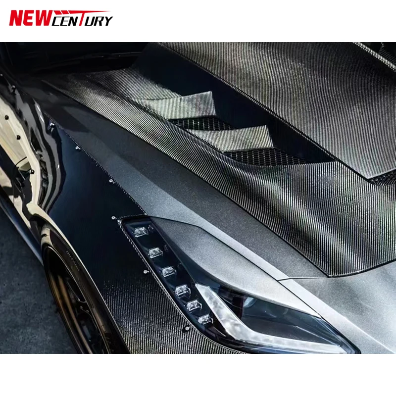 High Quality Carbon Fiber Perforated Hood for 2014-2019 Chevrolet ...