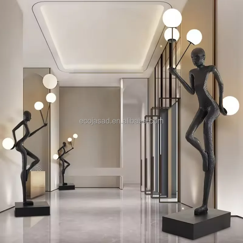 SCULTORE Luxury Abstract Figure - Artistic Lamp Sculpture