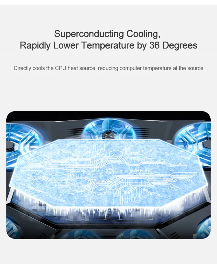 SMONAMA Custom Cooling Pads for 17 Inch Gaming Laptops Adjustable OEM Semiconductor Coolcold for ...