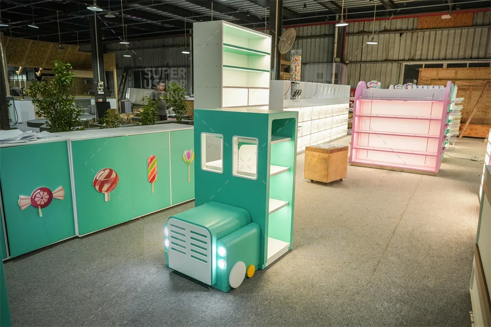 Custom Candy Shop Display Racks - Eye-Catching Solutions