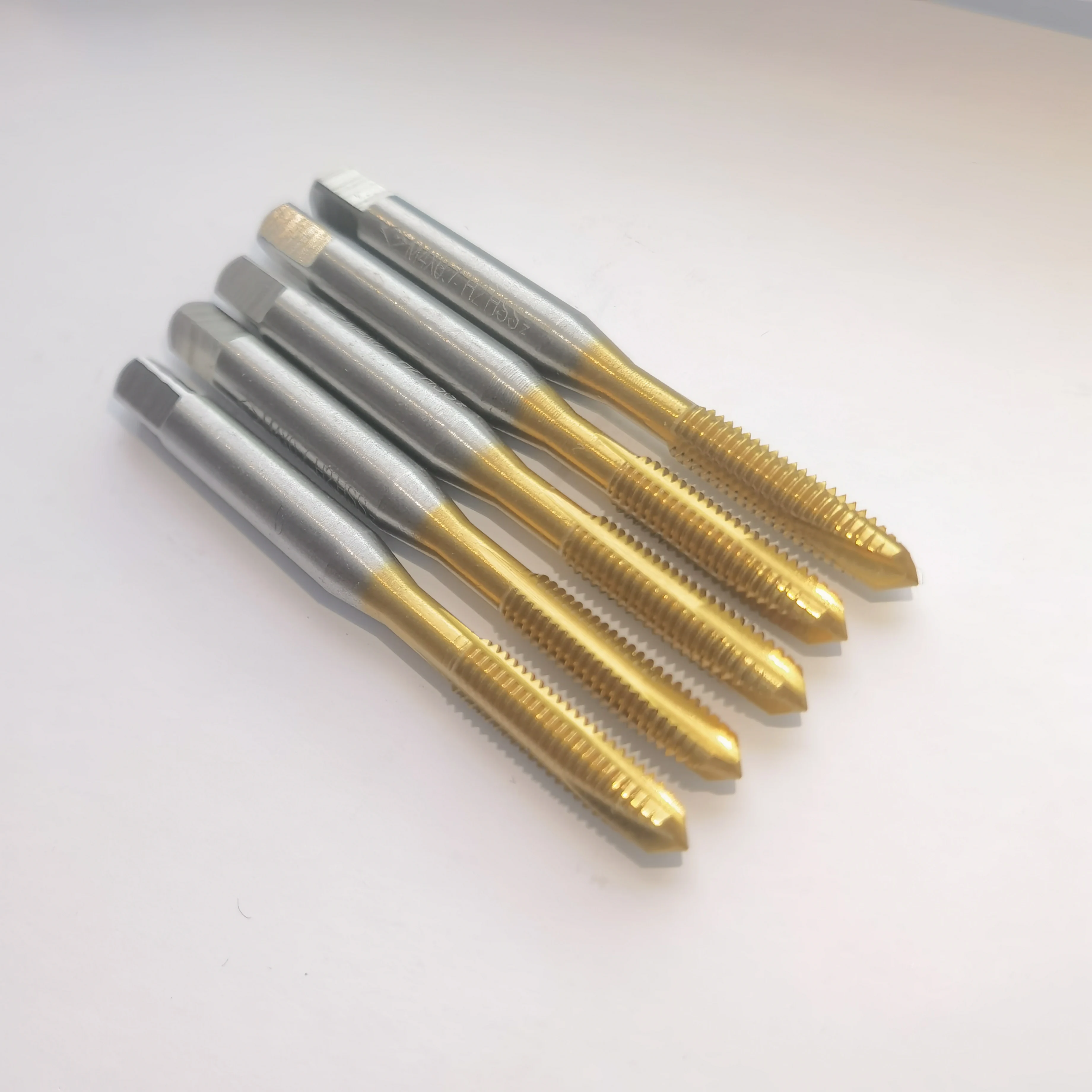 Hss6542 Tin Coating M4x0.7 Pointed Taps Threading Tool Thread Tap Tip ...