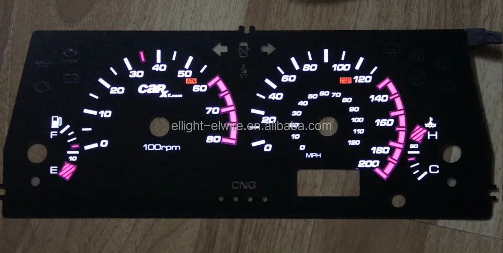 Customized EL Light Gauge for Automotive Truck Instruments