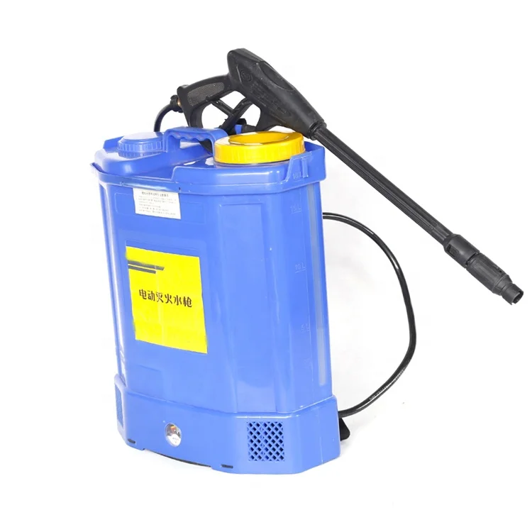 Fire Fighting Backpack Water Mist Fire Extinguishing Lance,Electric ...