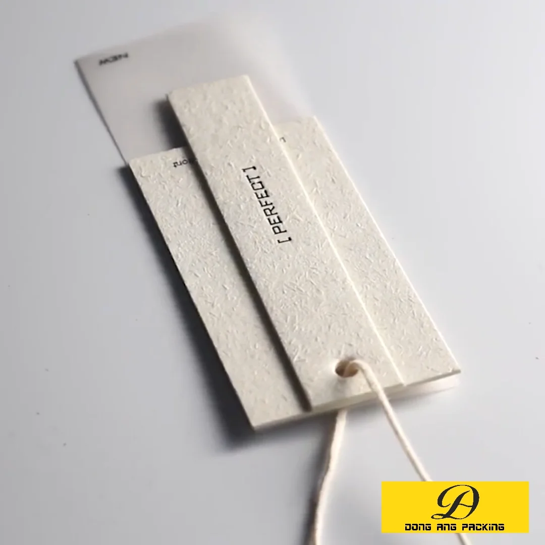 Luxury Custom Logo Embossed Recycled Clothing Garment Tshirt Jean ...