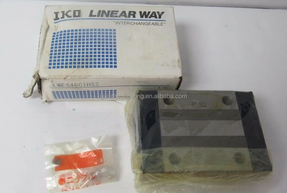 IKO Linear Guide Rail Bearing LWES30QC2R340T1P - High Precision