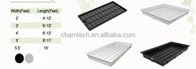 Diy Flood Tray 2x2 2x3 2x4 2x6 2x8 Hydroponic Flood Grow Tables Growing ...