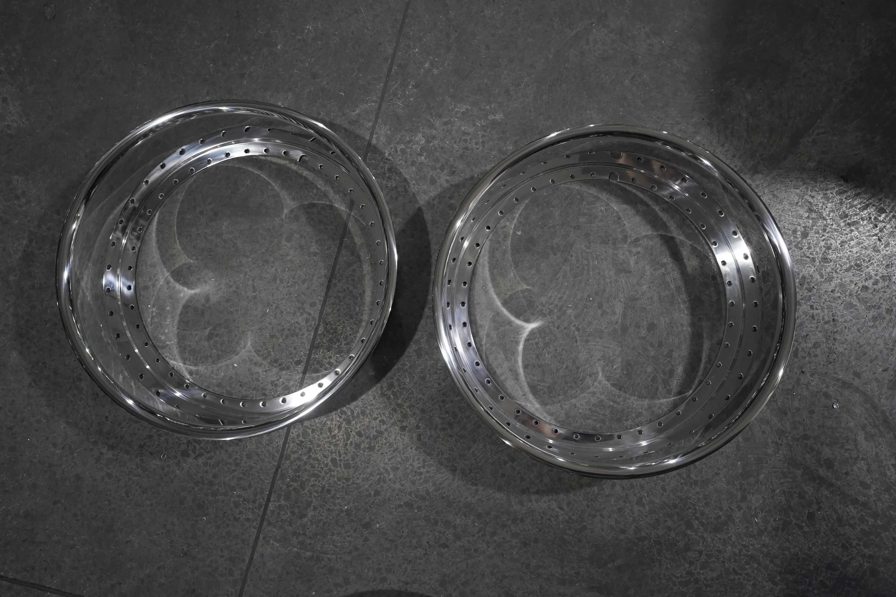 Custom 3 Piece Forged Wheel Outer Rim Lip Reverse Mount 18*4.5 - Buy ...