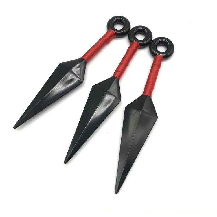 Cosplay 3pcs Set Model Nara Shikamaru Kunai Sword Weapons Ninja Hand ...