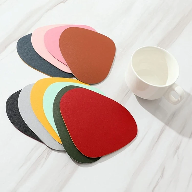 Wholesale Double-sided Irregular Waterproof Non-slip Coffee Tea Pad Cup ...