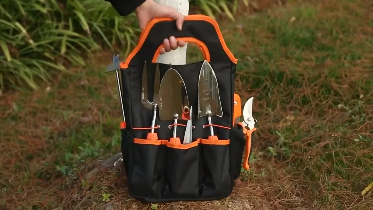 9 Piece Gardening Hand Tool Stainless Steel Heavy Duty Tool Set With ...