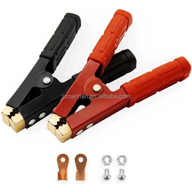 500A/1000A Pure Copper Alligator Clip Battery Clamp Car Clip Cable Clamp