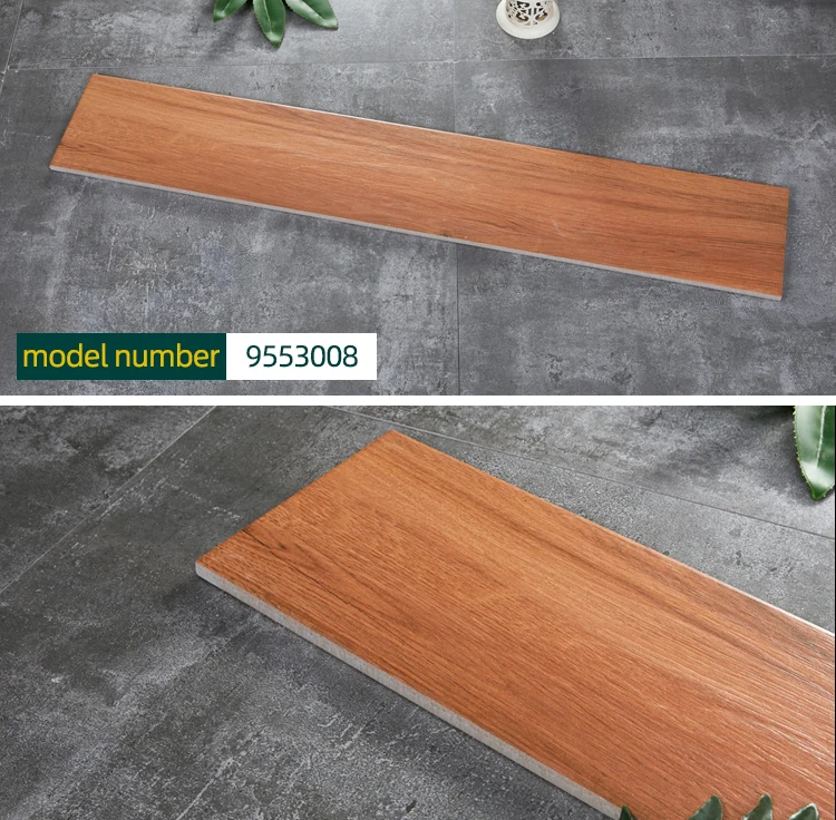 150x900mm Wooden Grain Texture Rustic Porcelain Tiles