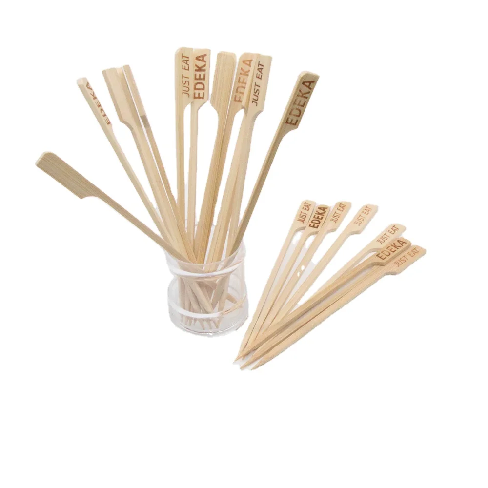 Bamboo Barbecue Teppo Skewers Sticks Bamboo Paddle Barbeque Grill ...