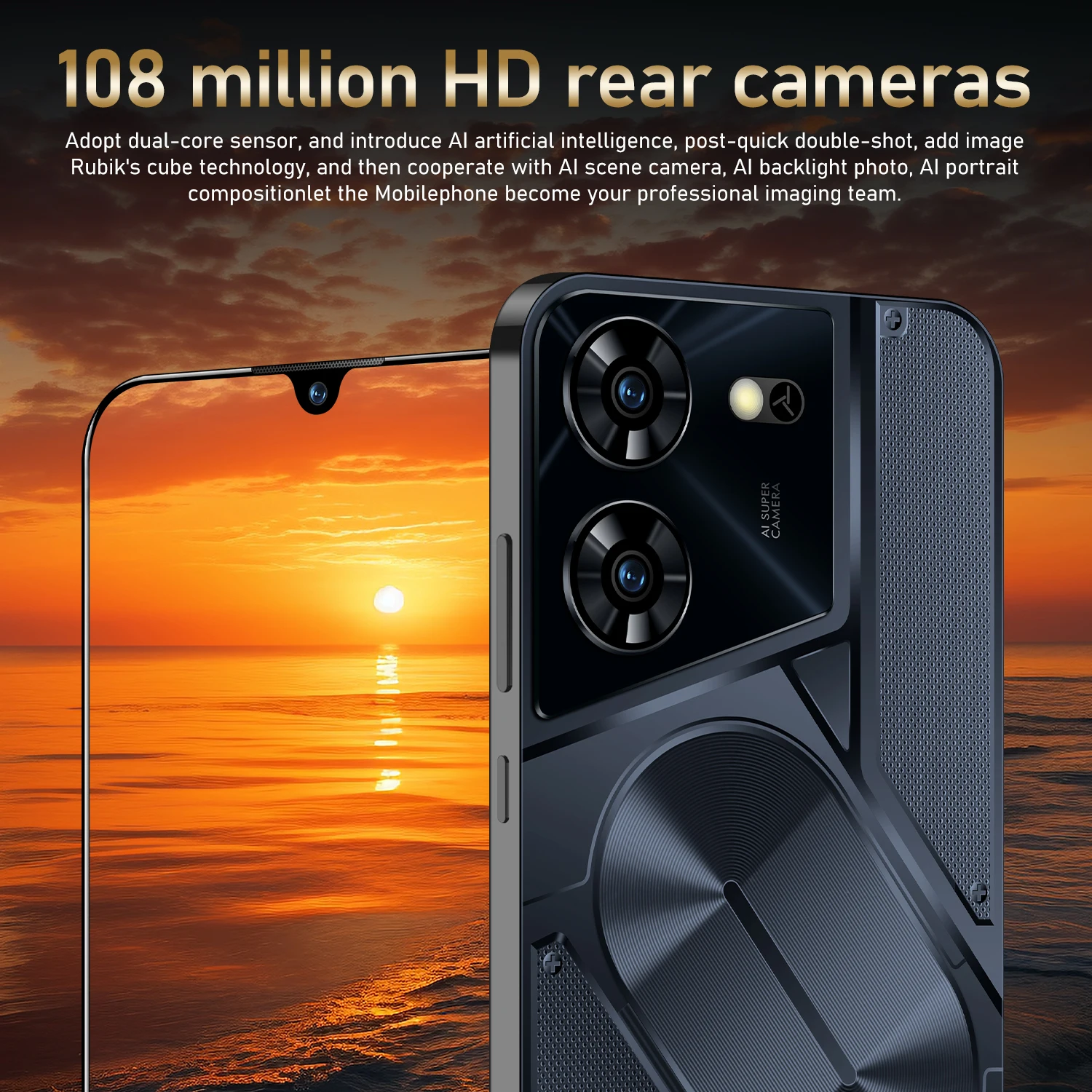 Pova 5 Pro - 7.3 Inch Android Smartphone with 1TB Storage