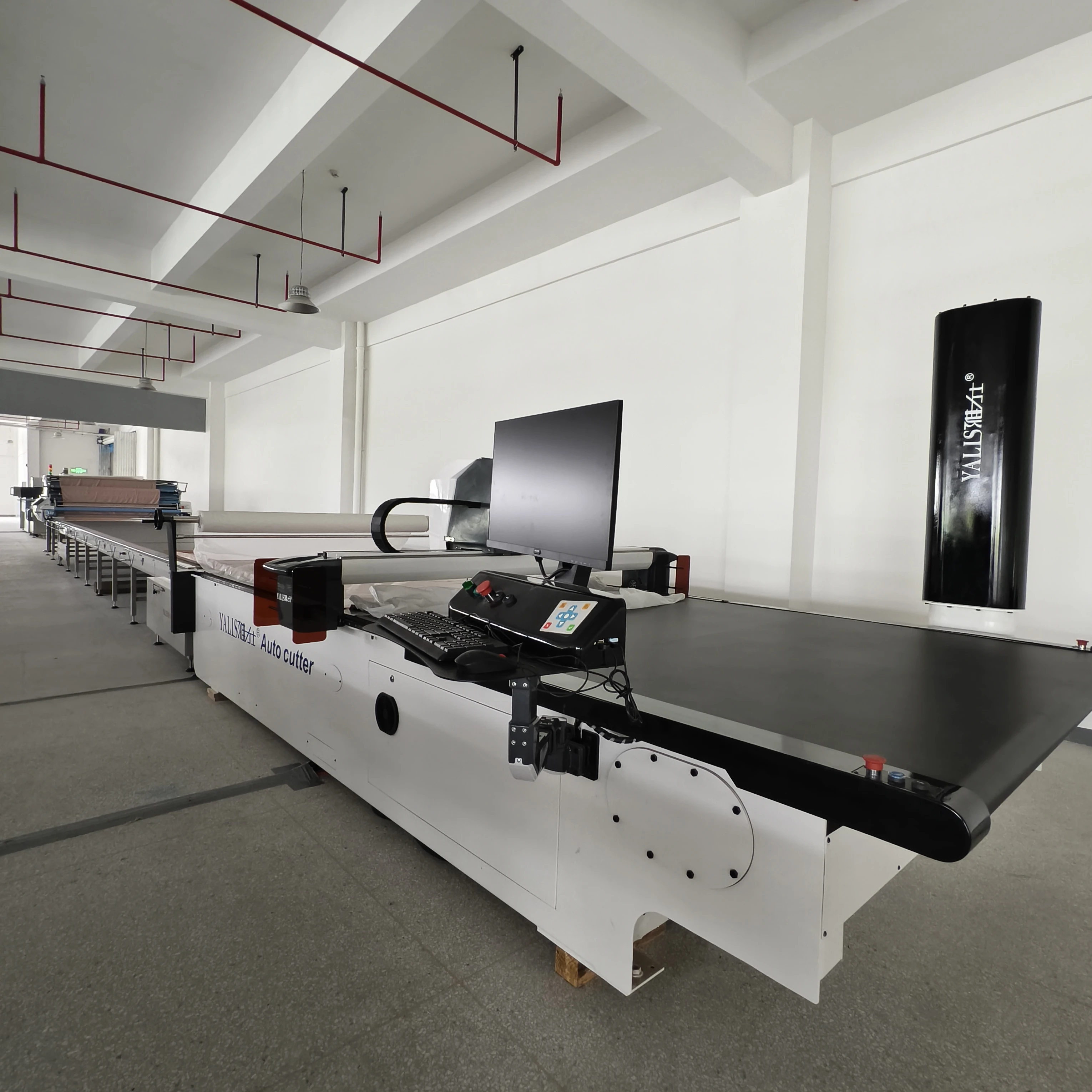 Yalis Conveyor Belt Cloth Cutting Table Fabric Spreading Machine and ...