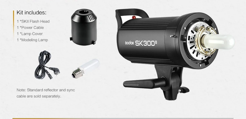 Godox SK400II 400ws GN65 Studio Flash - Professional Lighting