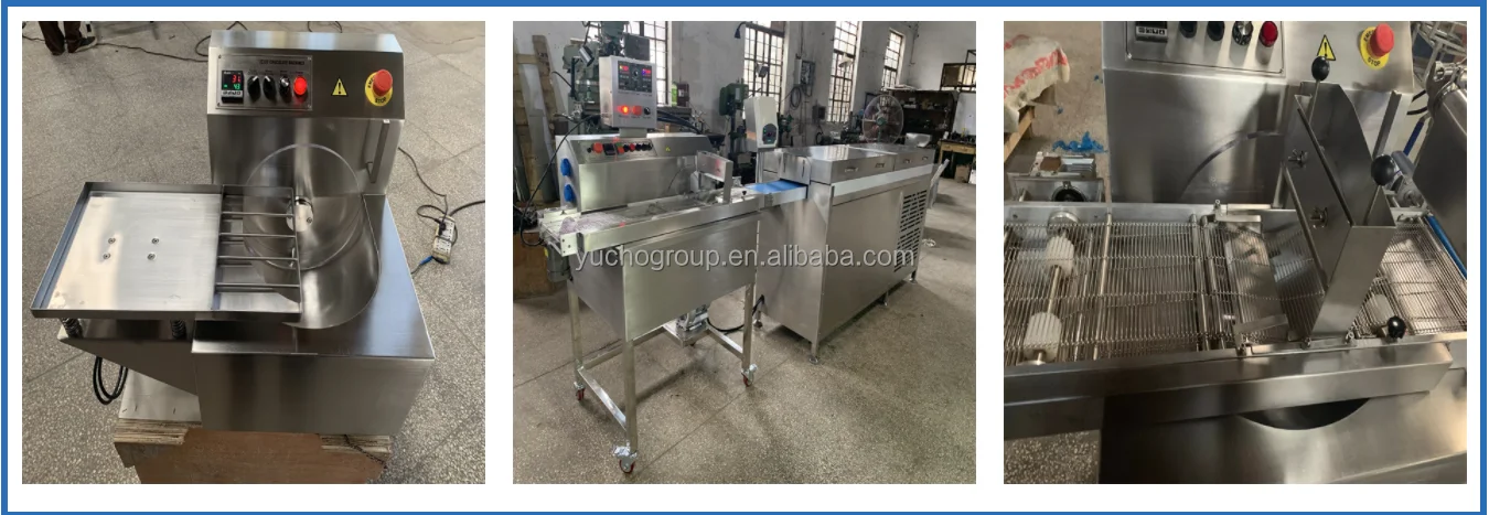 Industrial Continuous Wheel Chocolate Tempering Machine Equipment ...