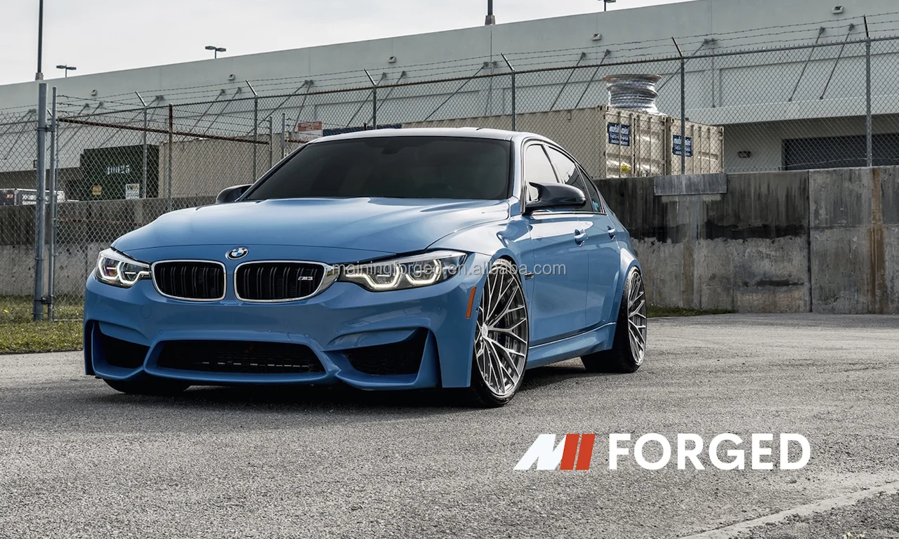 MN Forged BMW G80 M3 Custom Wheels - TE37 Rims for Winter