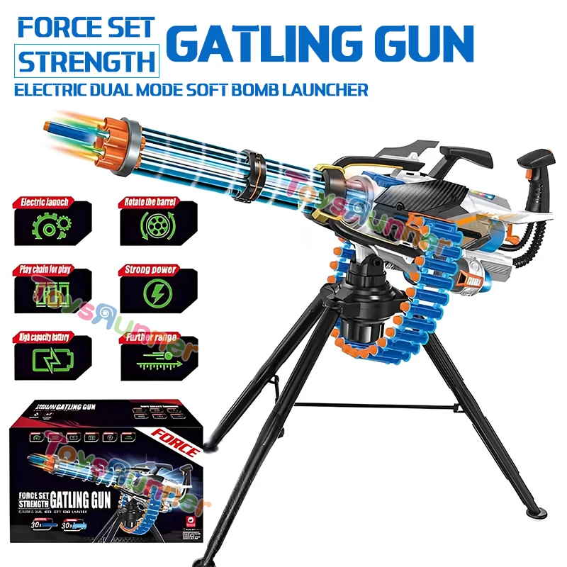 Alibaba.com: Top Jell Blaster BB Gatling Gun, realistic prop taser ...
