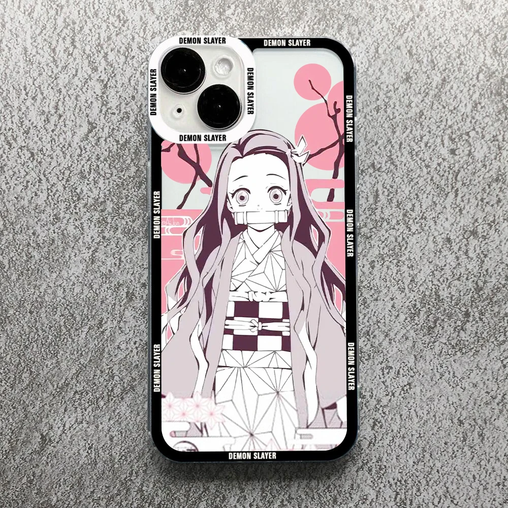 Kamado Nezuko Kimetsu No Yaiba Demon Slayer Phone Case For Iphone 11 12 ...