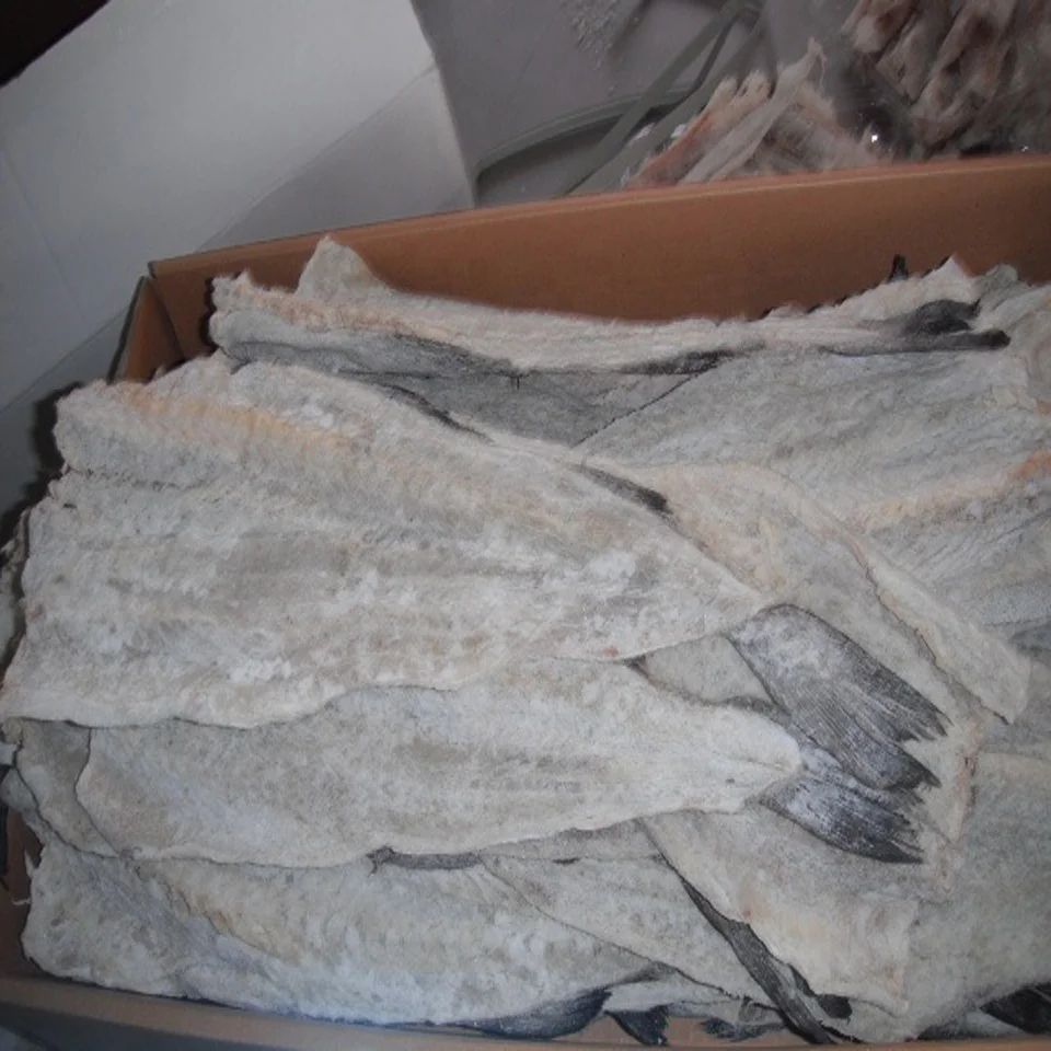 Grade A Dry Salted Wild Pollock Fish Butterfly - 18 Months Shelf Life
