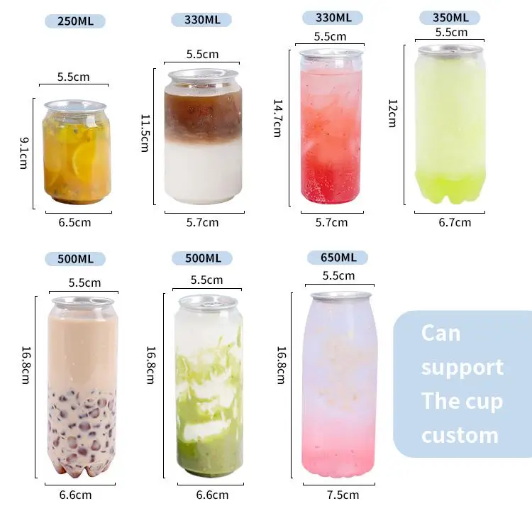 Eco-friendly Pet Can for Cakes - Disposable & Customizable