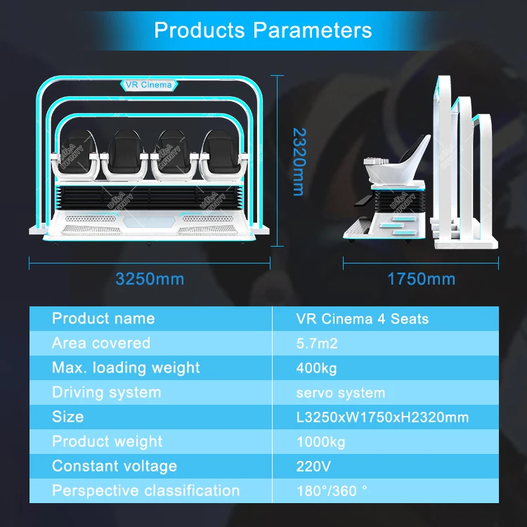 Infinity Hot Vr Business Virtual Reality Multiplayer 9d Vr Simulator 4 Seat Vr Egg Cinema Chair ...