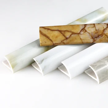 Plastic Trim Type Ceramic Edging Strips Marble Tile Edge Angle Profiles ...