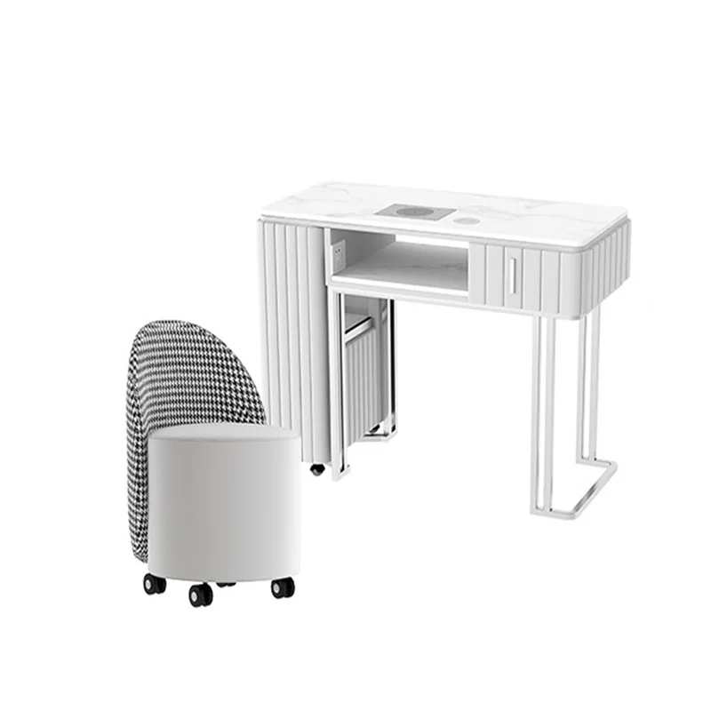 Nordic Cream Style Luxury Nail Tables Light and Unanimous Praise for ...