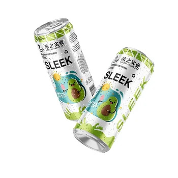Oem Beverage Nature Fruit Juice 250ml 330ml 500ml Canned Drink Apple ...