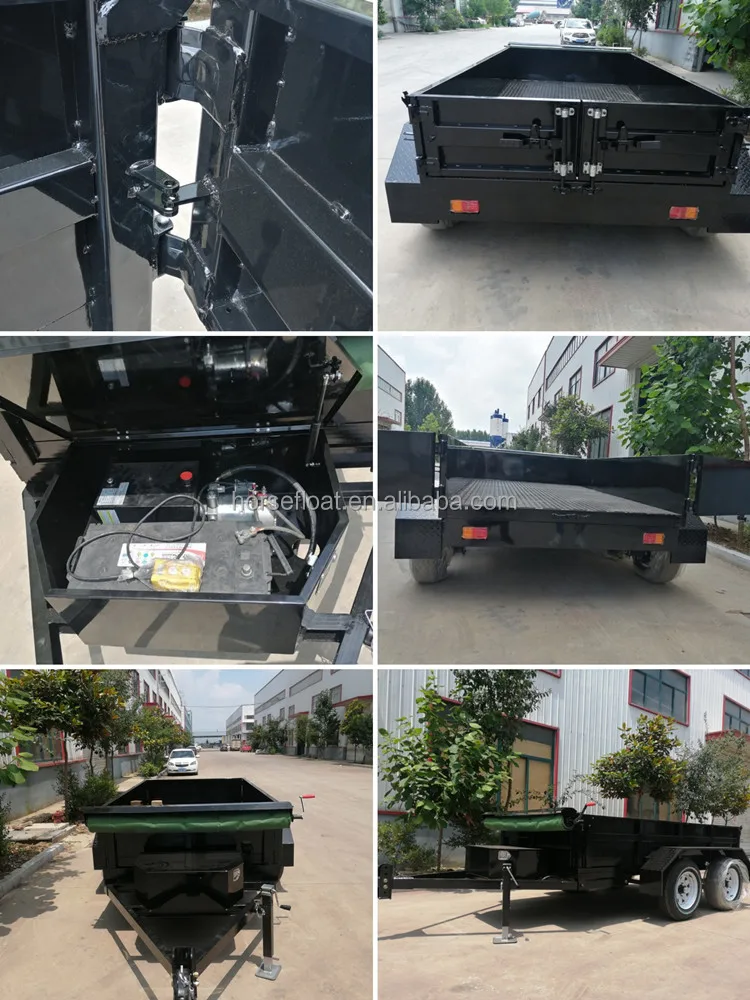 3T Trailer for Sale - Self-Tipping Car Trailer with 3 Ton Payload