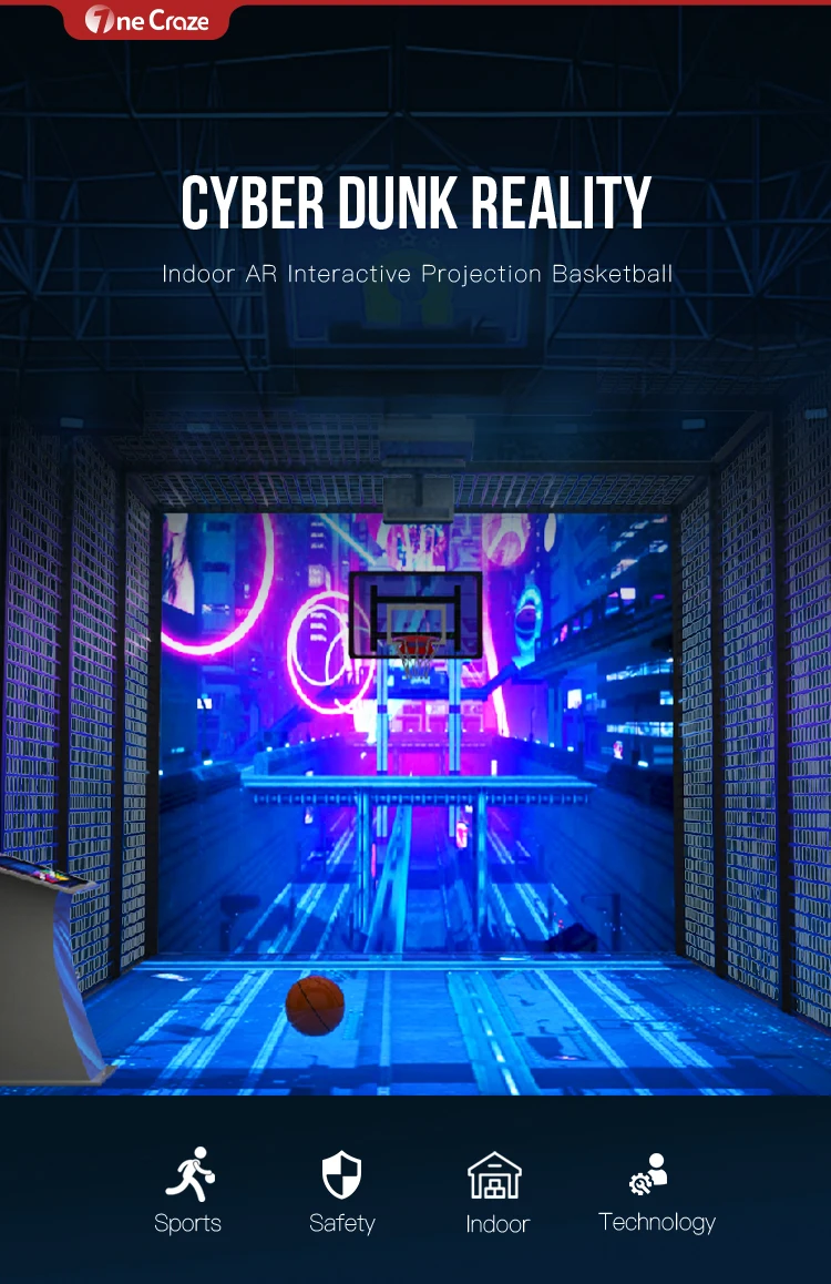 Ar Basketball Games Indoor Interactive Projection Basketball Game ...