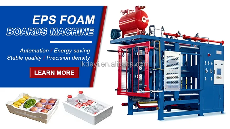 Automatic EPS Machinery Expandable Polystyrene Production Line for EPS ...