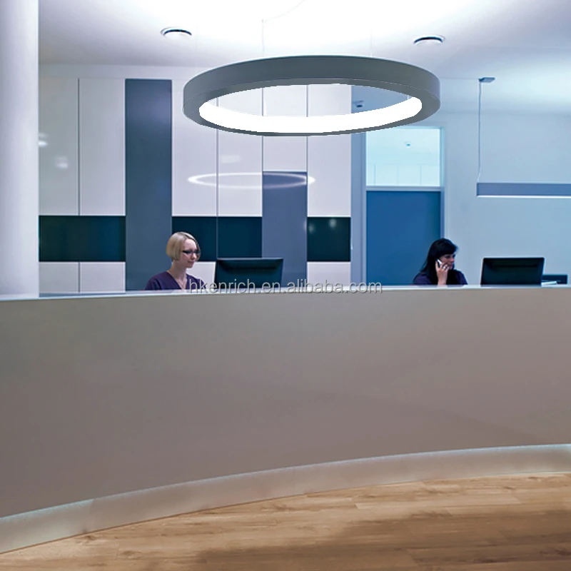 Aluminum Indirect Emitting Led Pendant Lamp With Round Ring Shape - Buy ...