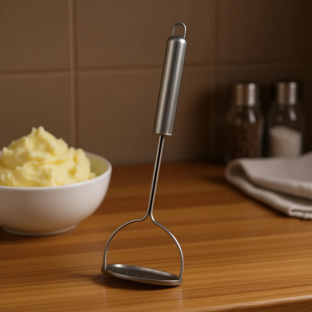 WELImora Potato Masher 410 Stainless Steel Reusable For Potato Mashing ...