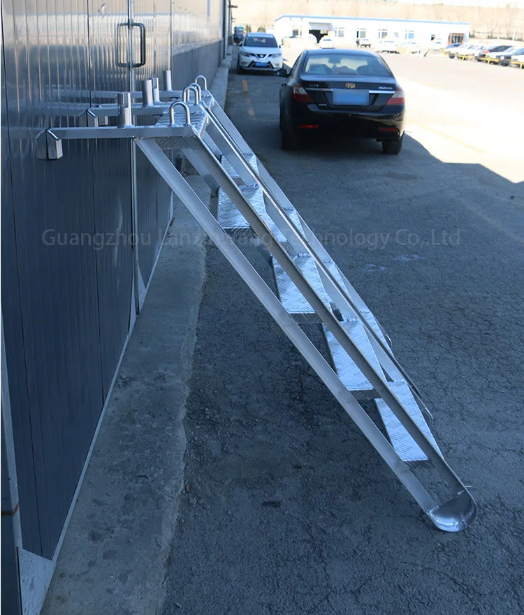 Customized Household Aluminum Inclined Ladder for Marine Diving