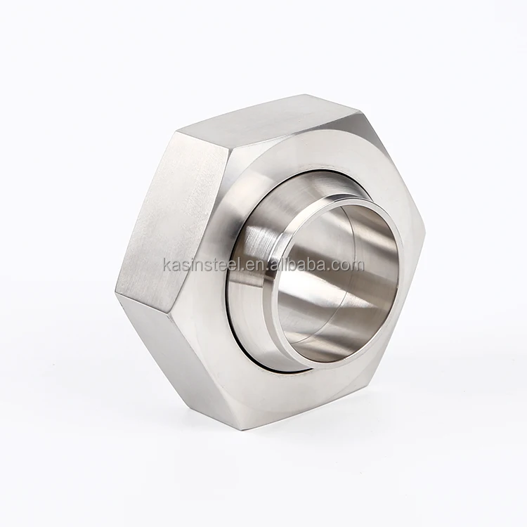 Stainless Steel Hygienic Forged Hexagon Union With Hex Nut| Alibaba.com