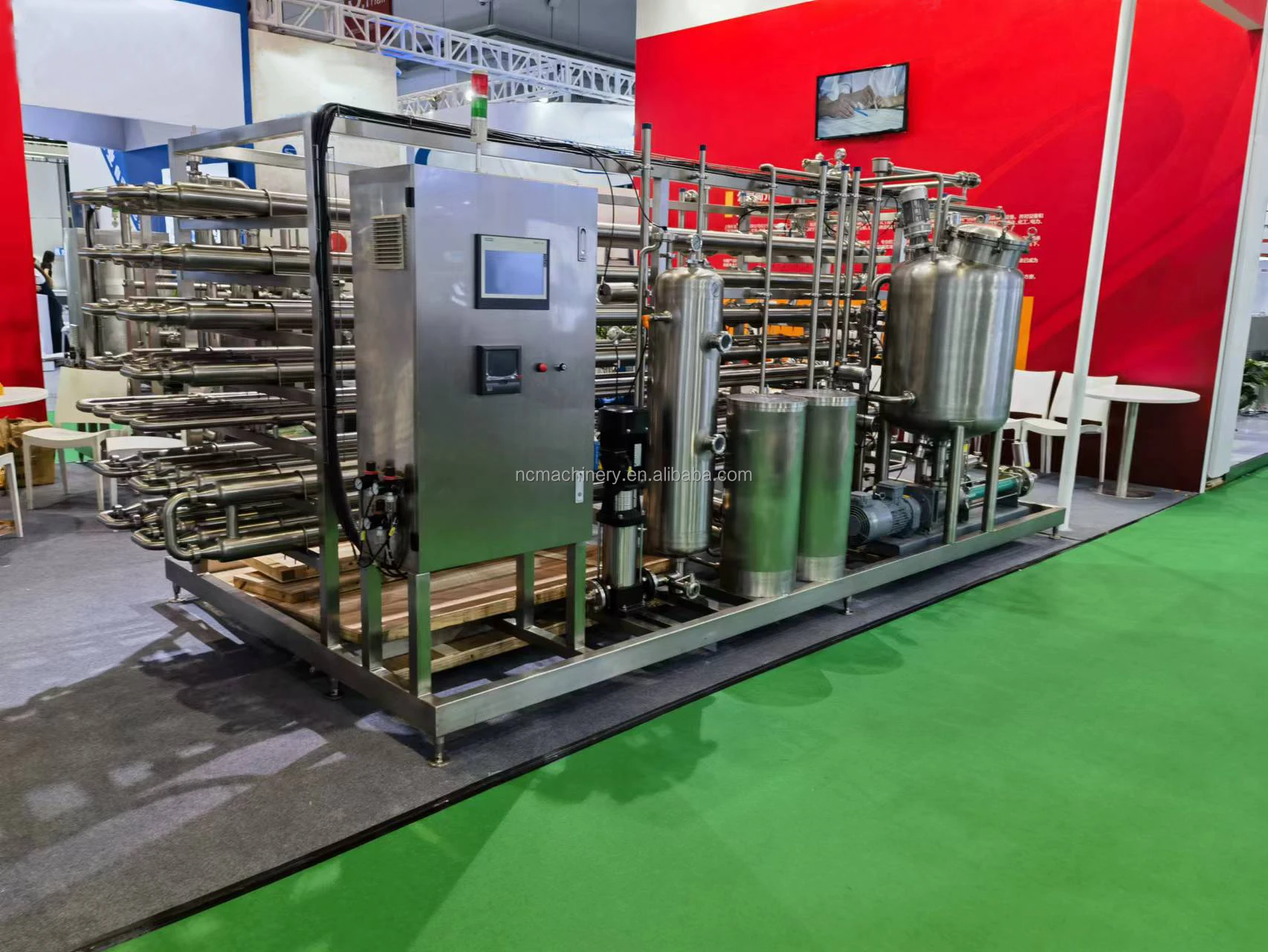 Tomato Puree Mango Concentrate Pulp Tube In Tube Sterilizer - Buy Tube ...