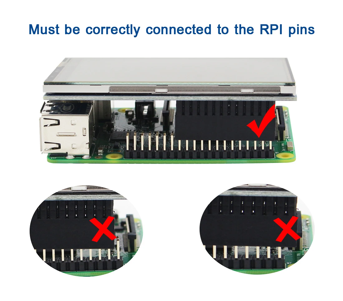 Raspberry Pi 4 Lcd Modules 3.5 Inch Tft 480*320 Panel Gpio Monitor Touch Screen Display With ...
