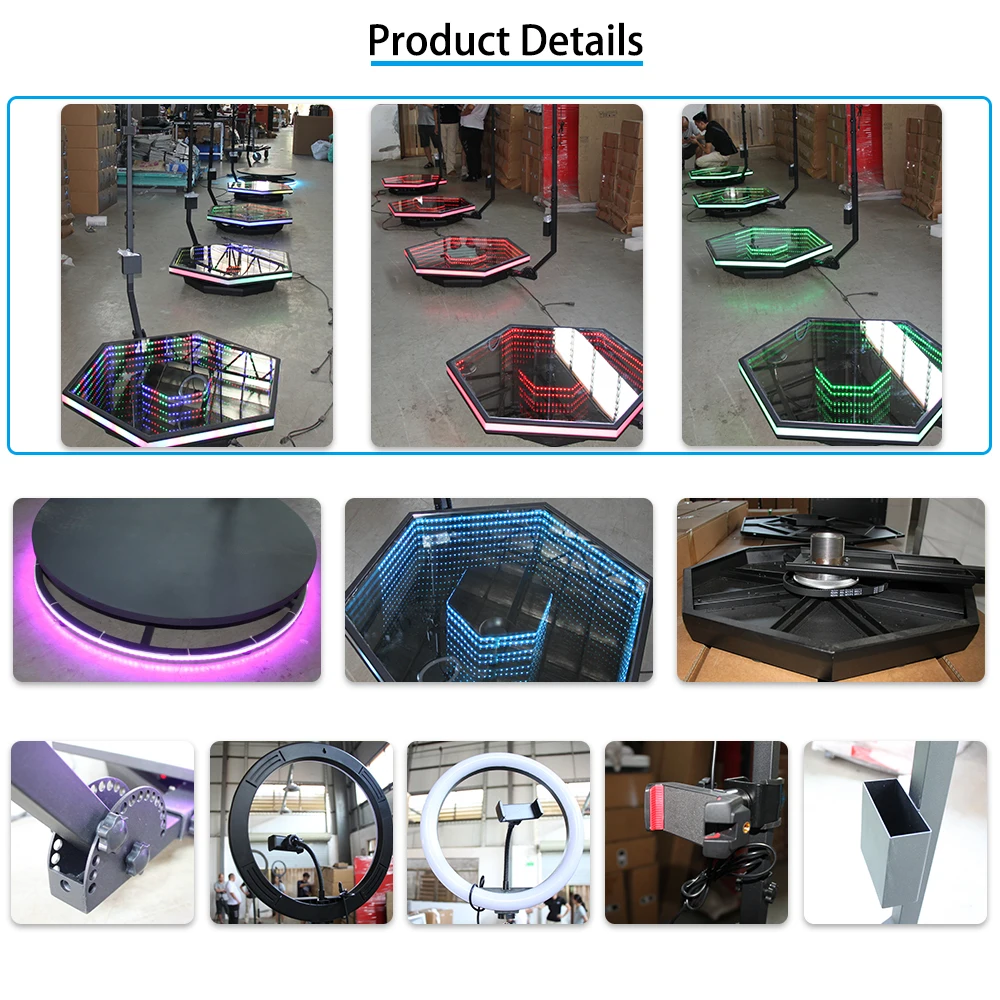 360 Spinner Video Booth Stand Custom Slow Motion Selfie 360 Photo Booth ...