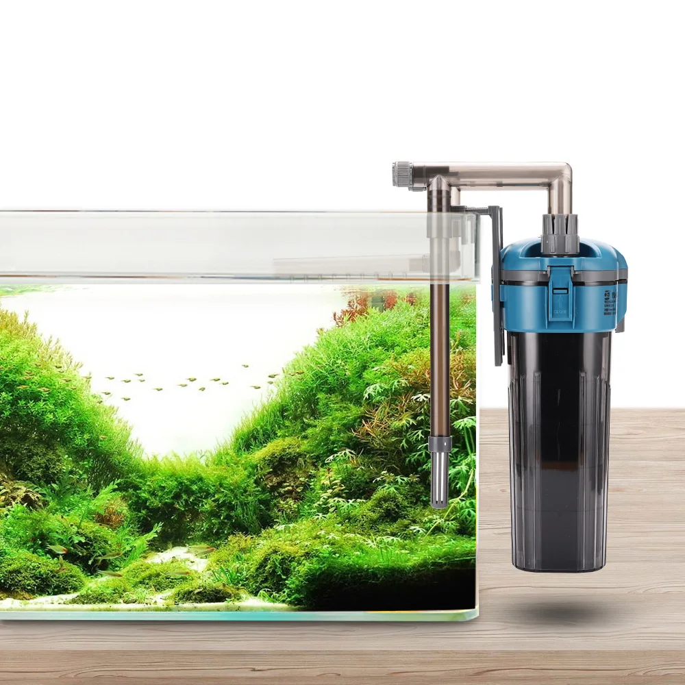 Ultra Quiet External Fish Tank Filter - 3-in-1 Aquarium Purification