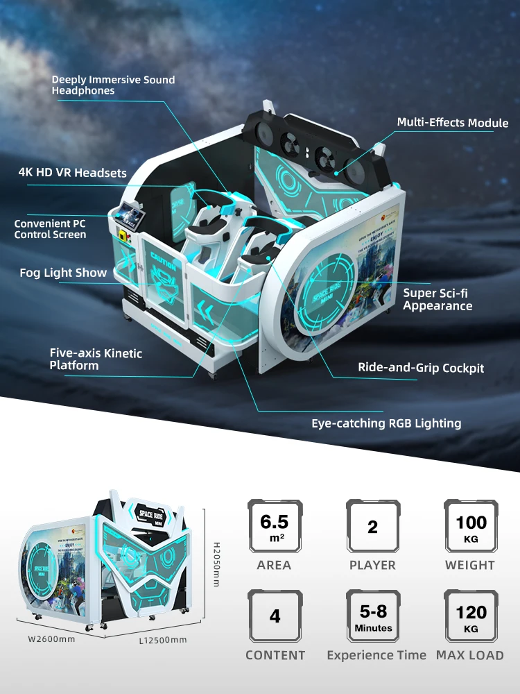 6dof Motion Platform Flight Simulator 9d Vr Cinema Flight Simulator ...